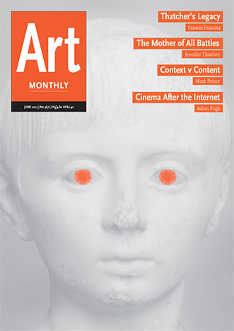 Art Monthly Newsletter / June 2013