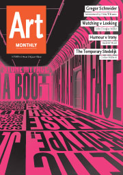 Art Monthly Newsletter / October 2010
